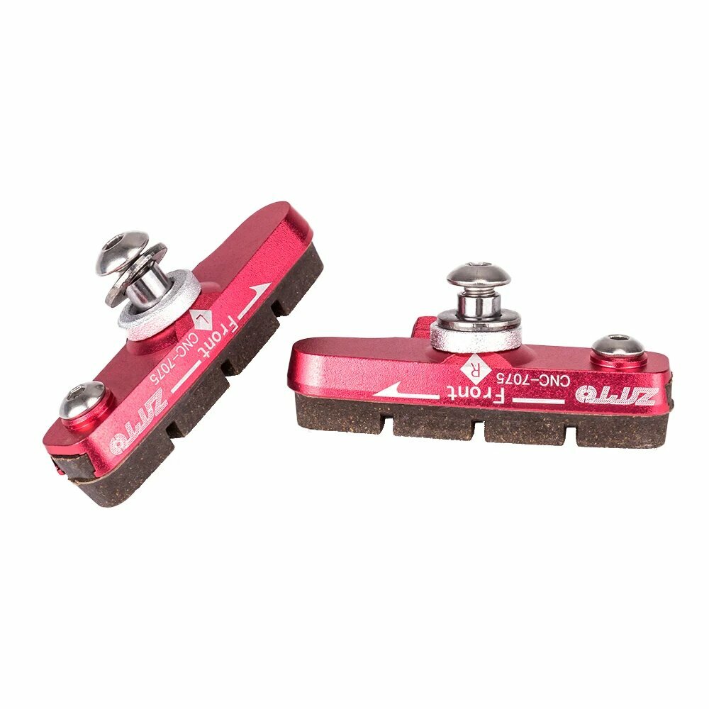 ZTTO SCP1A тормозные колодки для карбоновых частей Розовый, Red for carbon