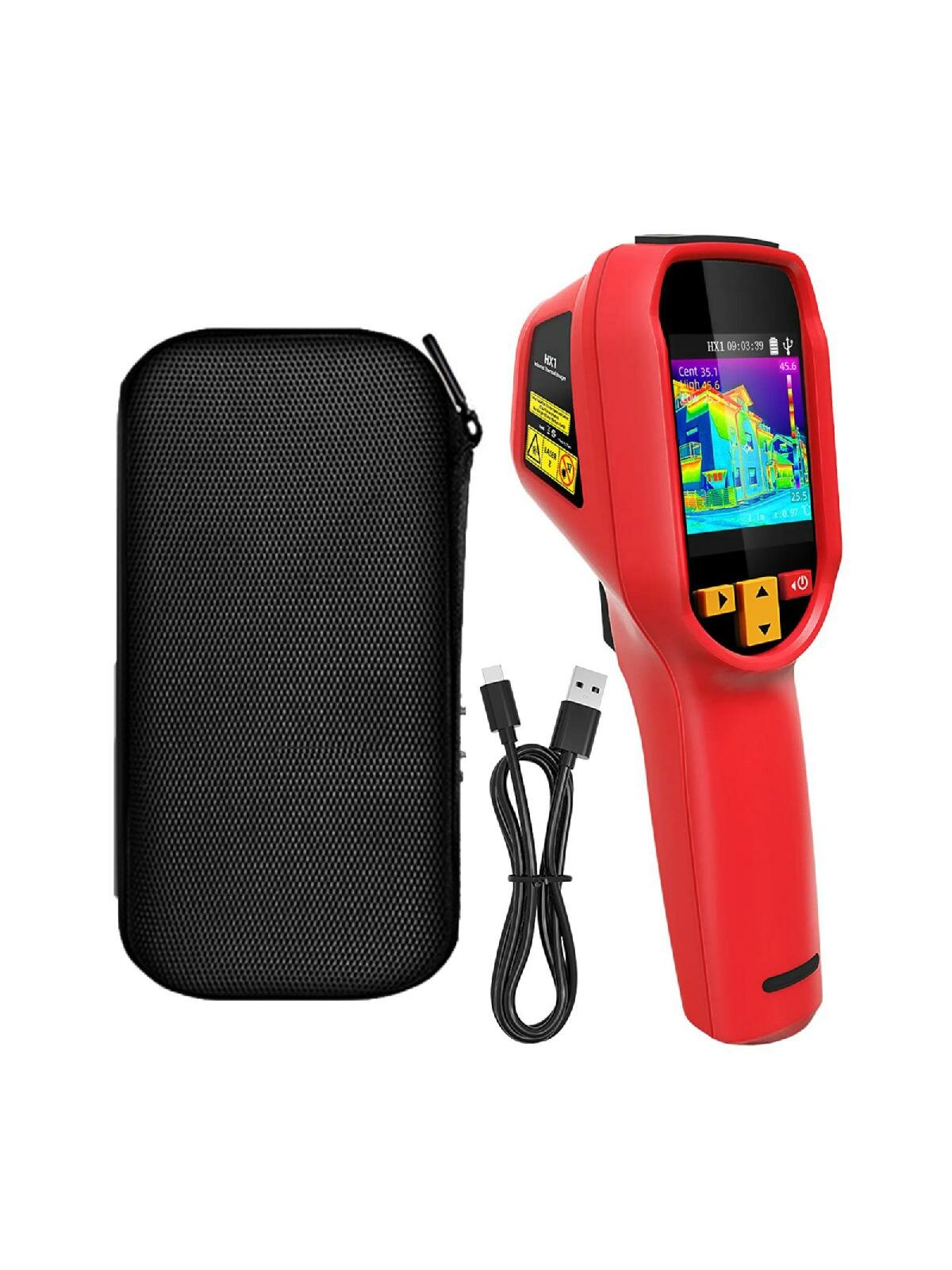 Ручные тепловизоры разрешения камеры 240x240 тепловизоров перезаряжаемые