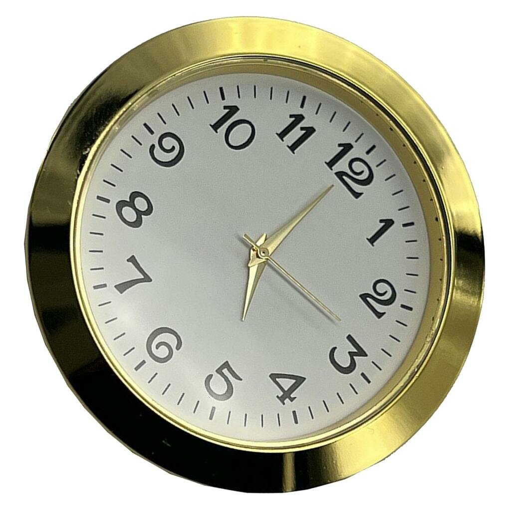 Часовой циферблат с арабскими цифрами, Золото