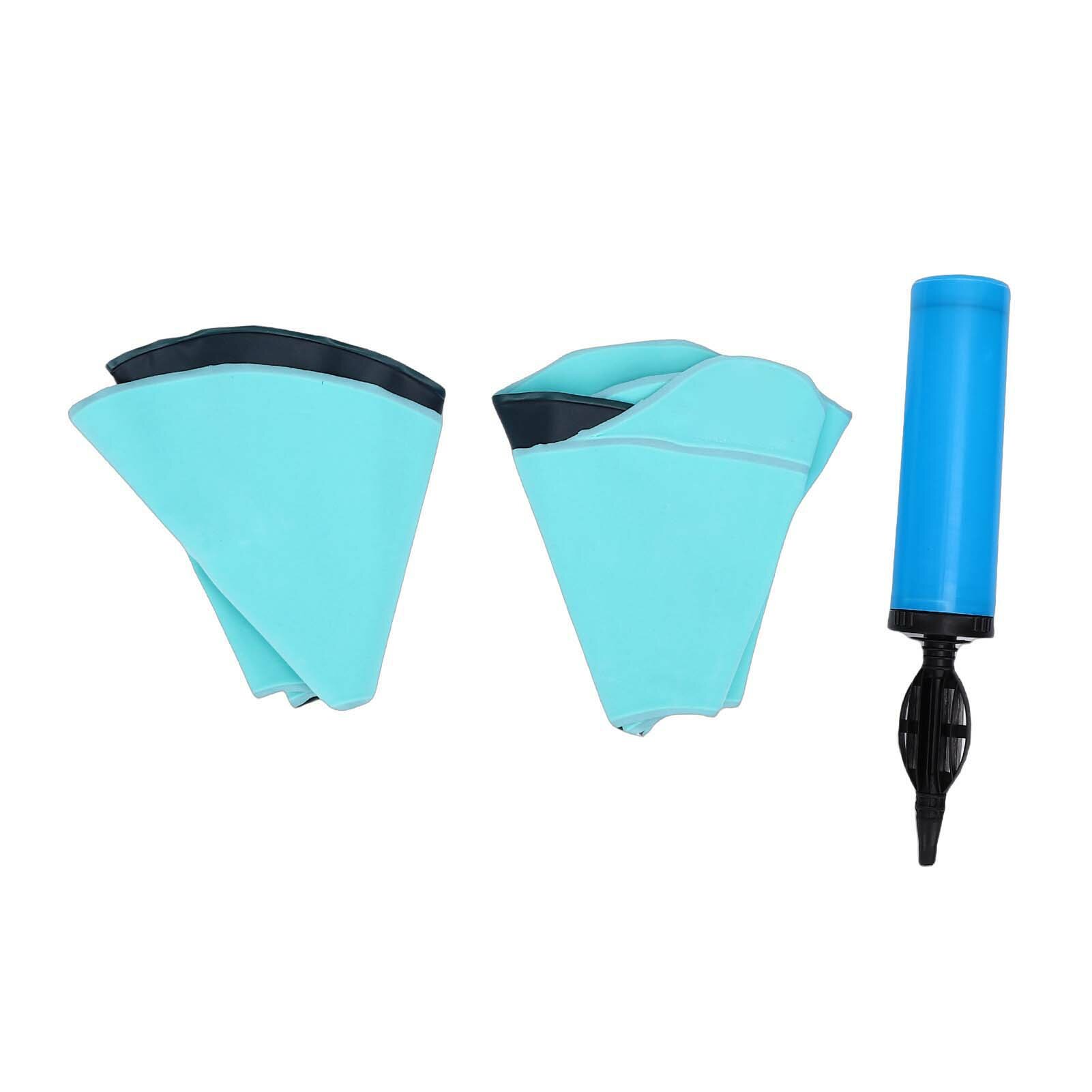 2 упаковки подушек в форме пончика от боли в копчике Надувная подушка Подушка для сиденья от геморроя Пролежни Сидячая Снятие давления Портативный Легкий для офиса Автомобиль Путешествие Дом Синий