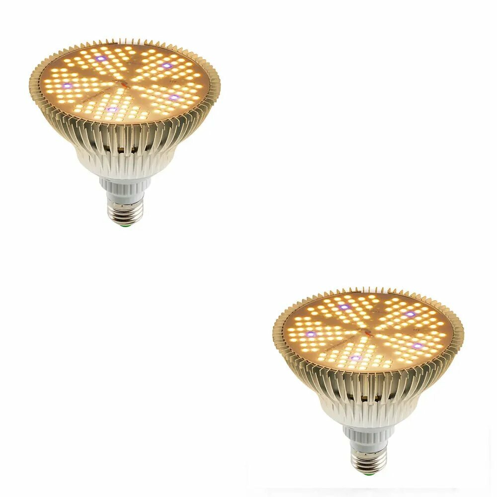 LVJING Фитолампа 100Вт/120Вт 2PCS 100W