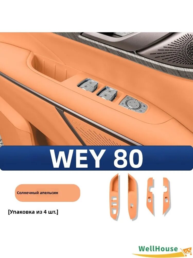 Силиконовая оконная панель для подъема дверной ручки WEY 80