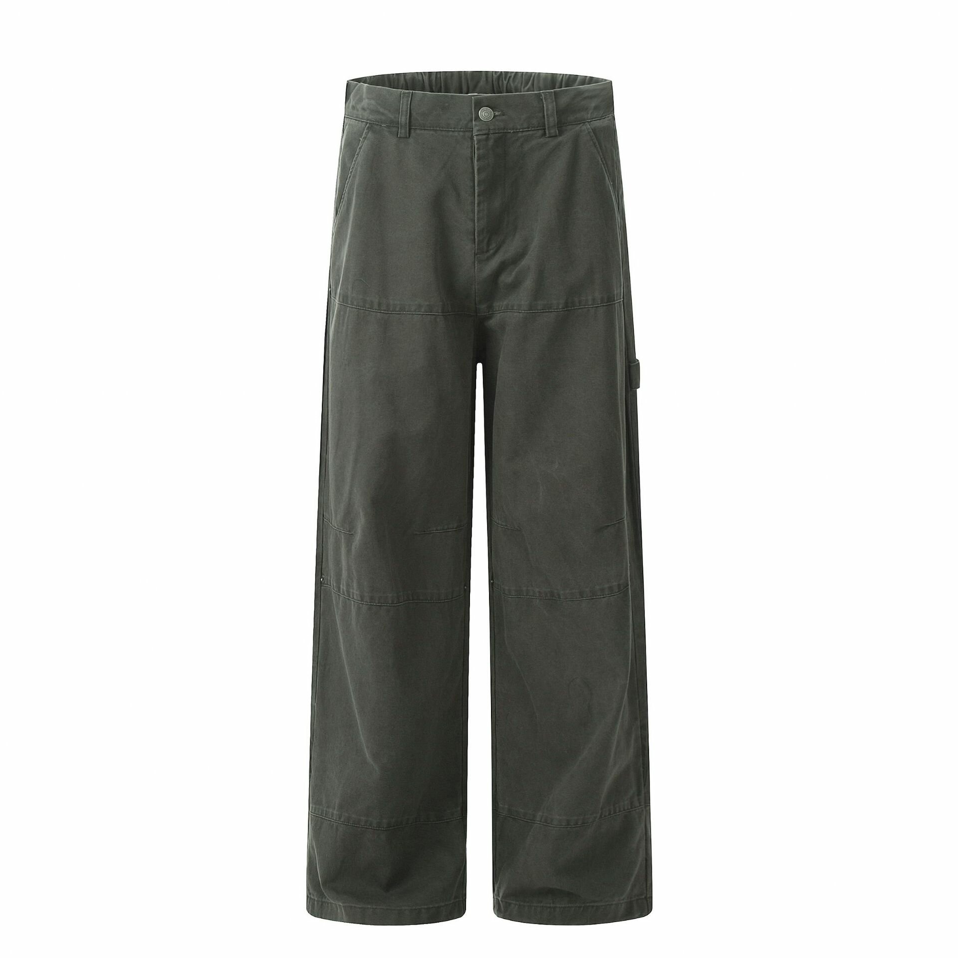 LI Mall Унисекс джинсы рваные пустынный стиль прямые для скейтбординга деним