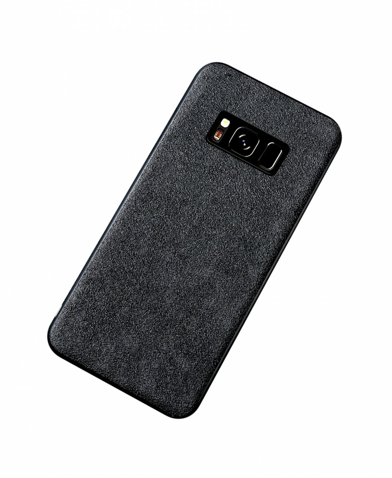 Чехол-накладка MyPads для Samsung Galaxy S10 SM-G973F ультра-тонкий из силикона и алькантары