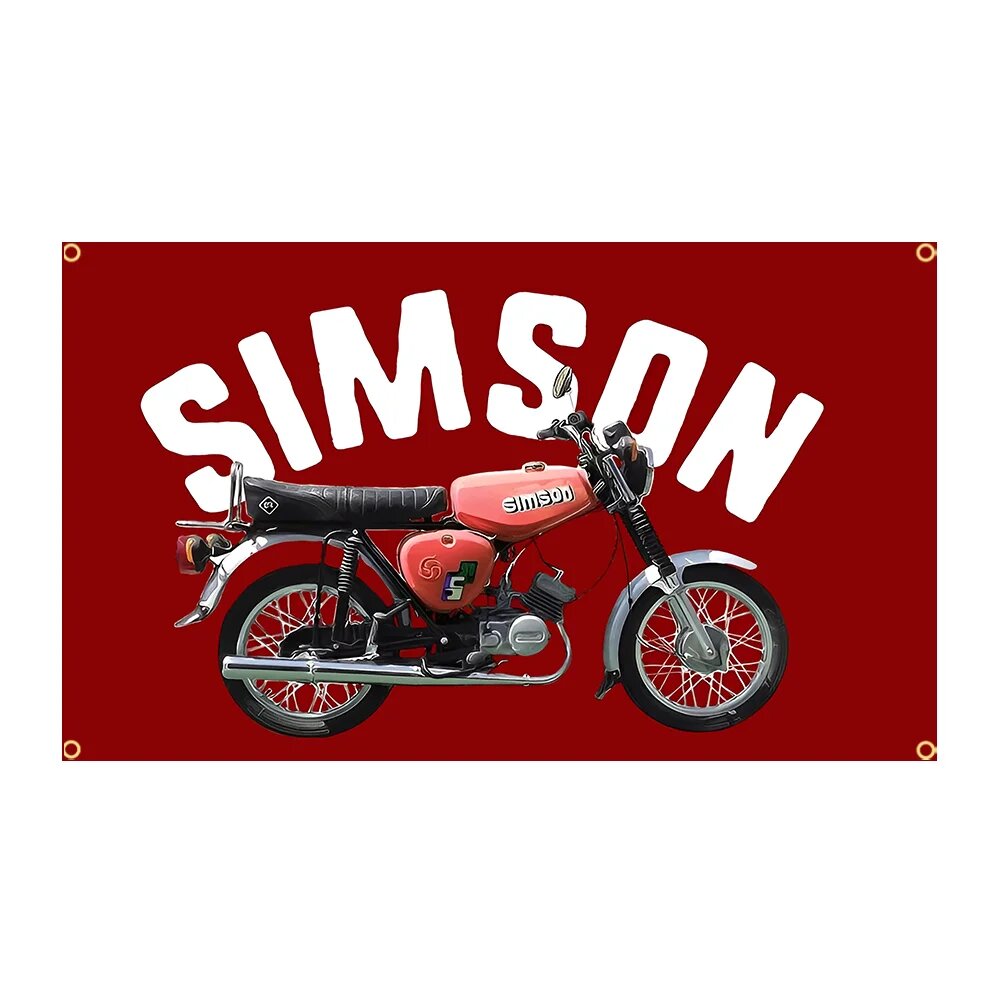 Флаг IFA SIMSON зеленый 60x90 см — фото 1
