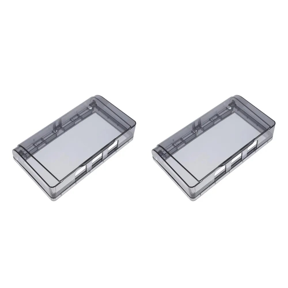 Прозрачный защитный корпус для электрической розетки из пластика 2 шт