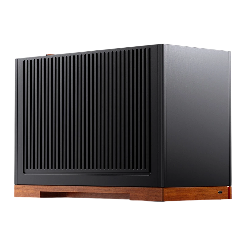 Корпус без блока Case JONSBO T9, Micro-Tower, no fan, 1xUSB-C 3.2, SFX PSU Support, mITX Black