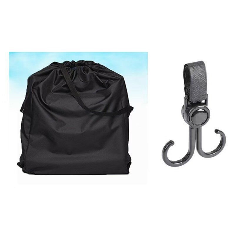 Большая сумка для хранения детской коляски, пылезащитный чехол для коляски-трости, универсальный аксессуар для переноски автокресла, дорожная сумка.