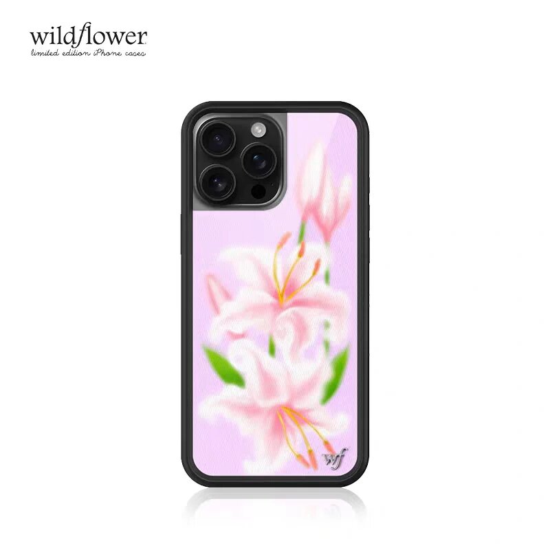 Чехол для телефона 2025 Wildflower 3D с изображением лилии в 10shuixianhua, for iphone 16 Plus