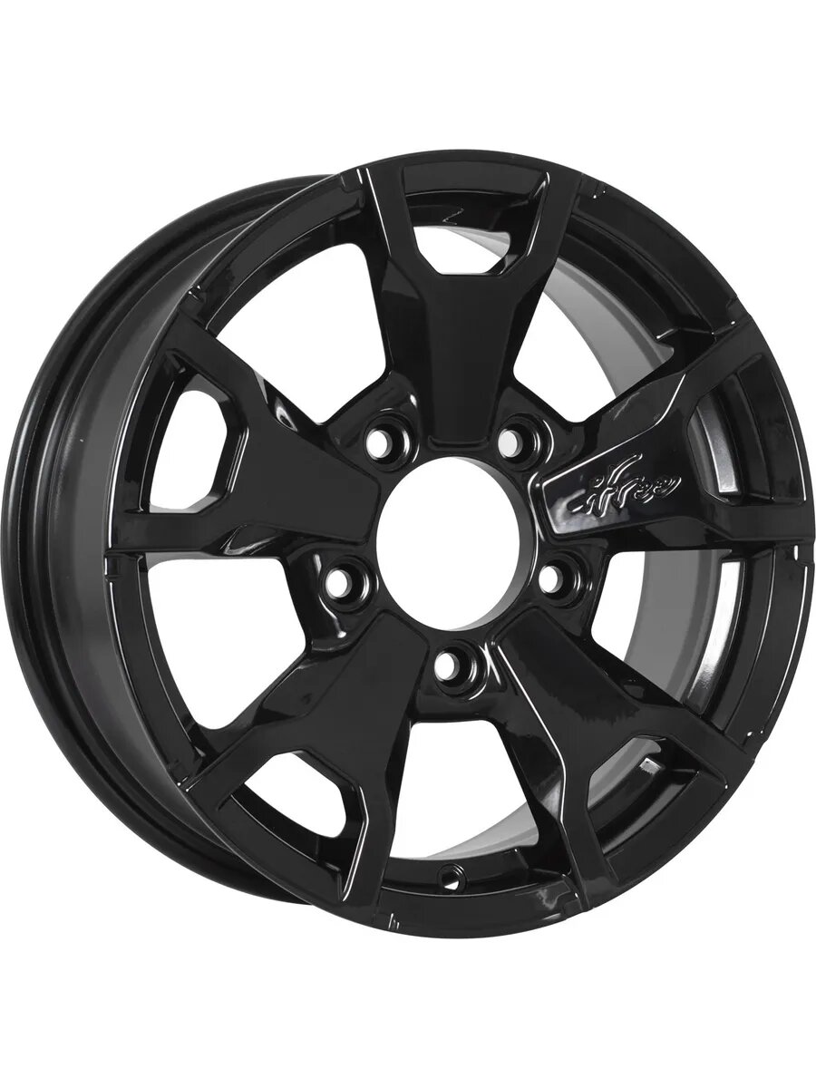 Литые диски iFree "Тайган", для Niva, ET40, D98,1, R16, черный