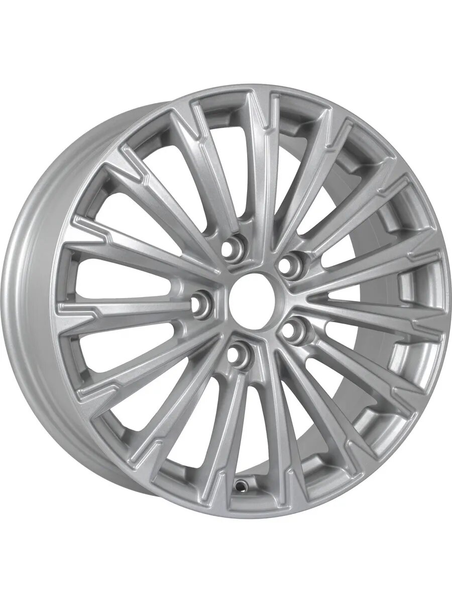 Диски автомобильные KDW KD1610 R16x6.5 5x108 ET50 CB63.4 Light_Silver_Painted