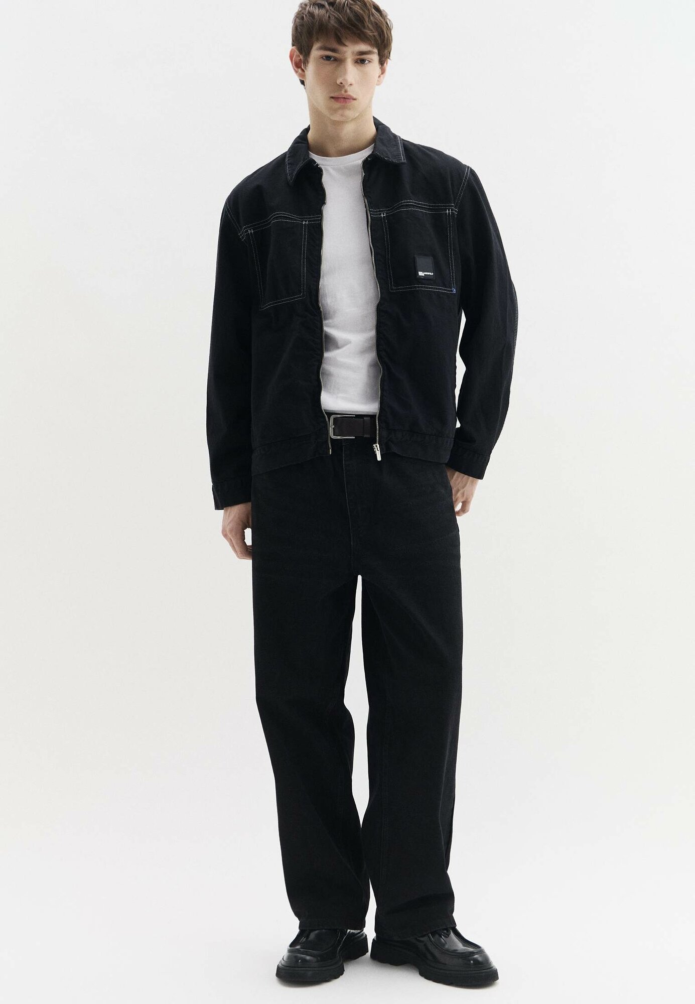 Куртка KARL LAGERFELD JEANS, размер L, черный — фото 1