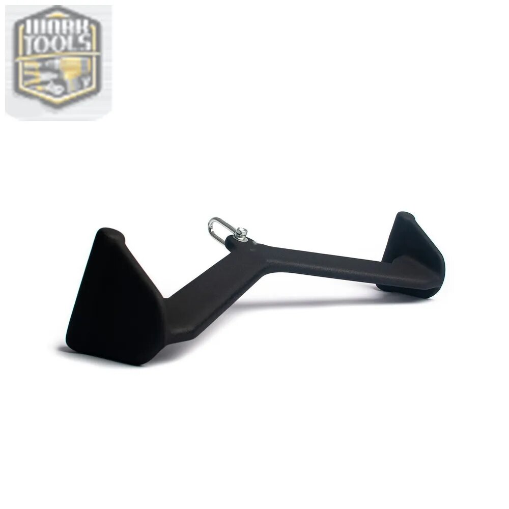 Ручка для тяги WORK TOOLS 02 Узкая наружная ручка, для кроссовера, спины, длина 32 см, черная — фото 1