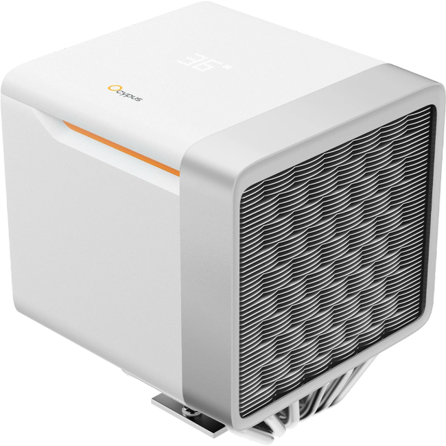 Delta A62 EX BK Digital Кулер для процессора Ocypus Delta A62 EX BK Digital, 2x120mm ARGB FAN, Top Display Panel