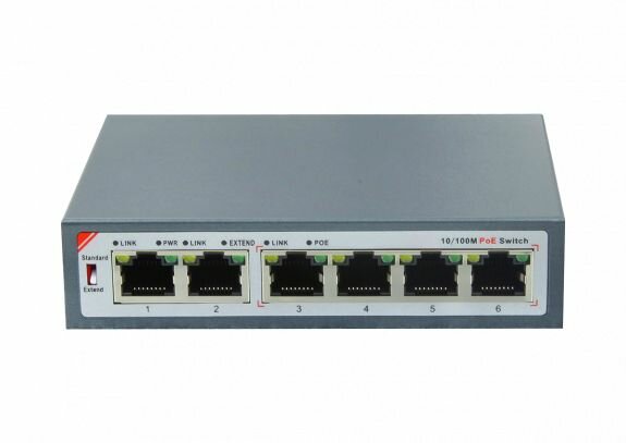 BAS-IP SH-20.4 Неуправляемый PoE коммутатор