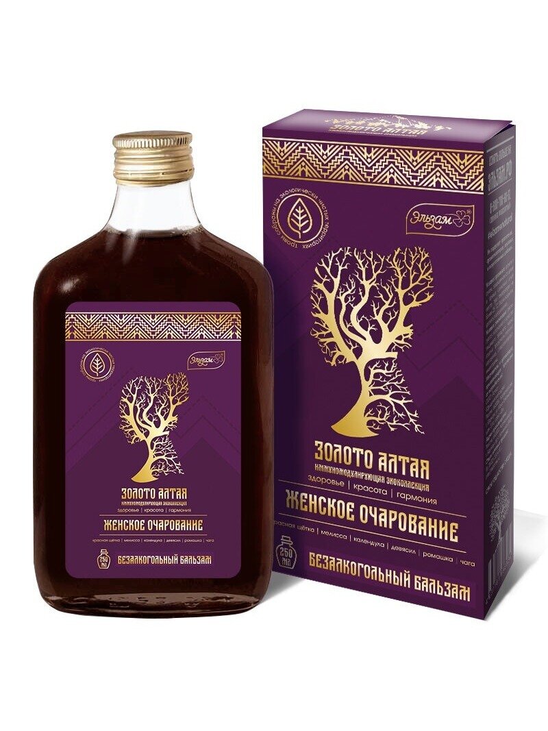 Бальзам Золото Алтая Женское очарование, 250 мл