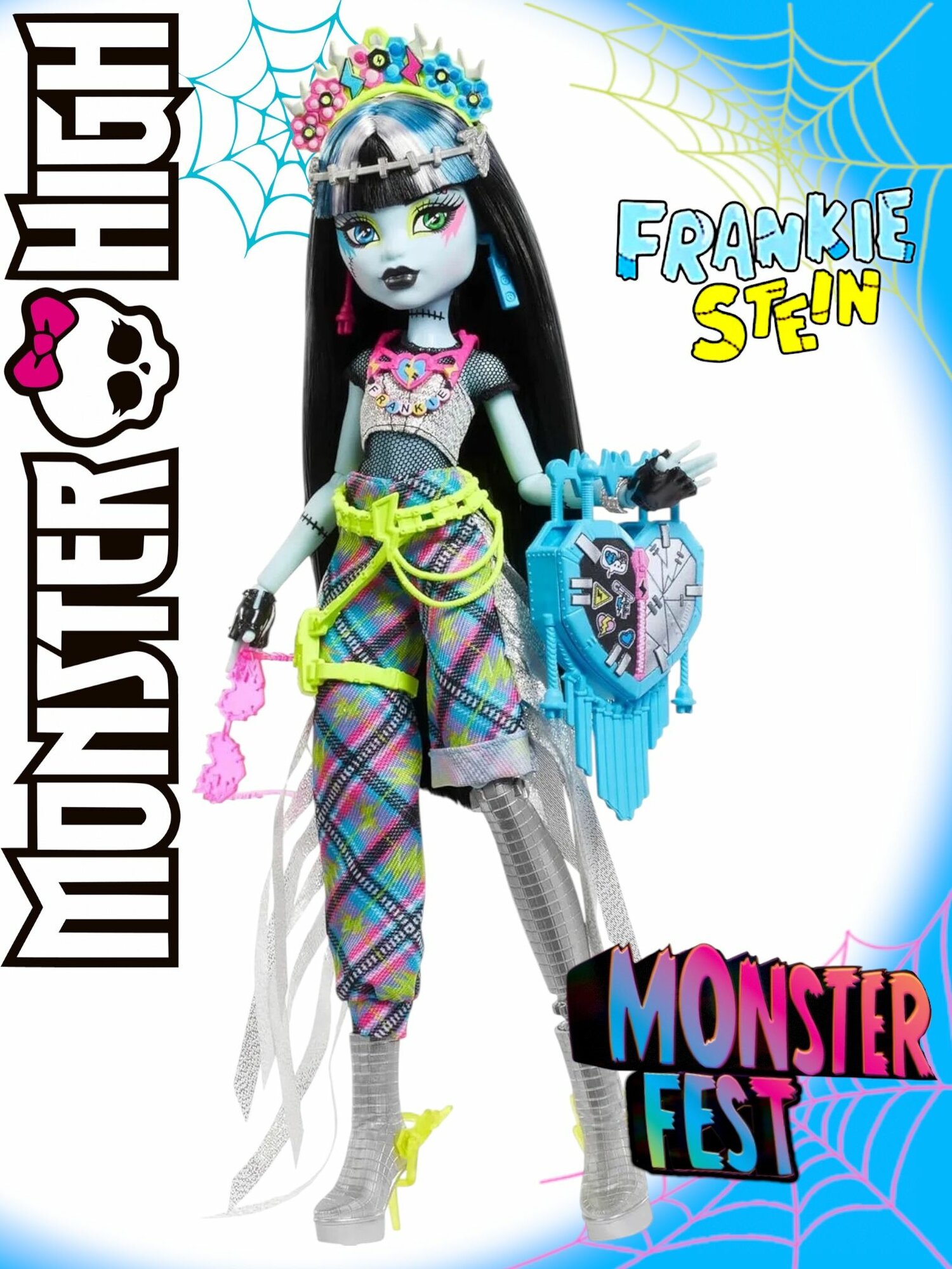 Кукла Monster High Monster Fest Frankie Stein - Монстер Хай Фрэнки HXH79
