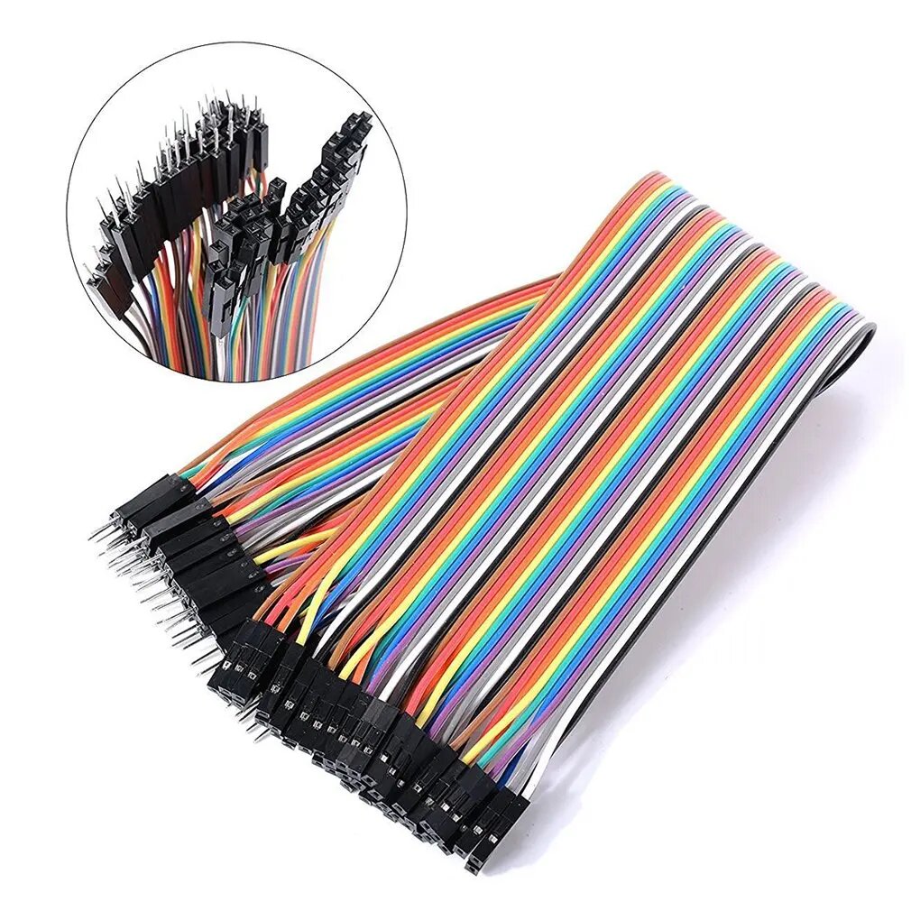 ELEABC 40-контактный соединительный кабель для макетной платы 10/15/20/30 см 30CM, Female to Male