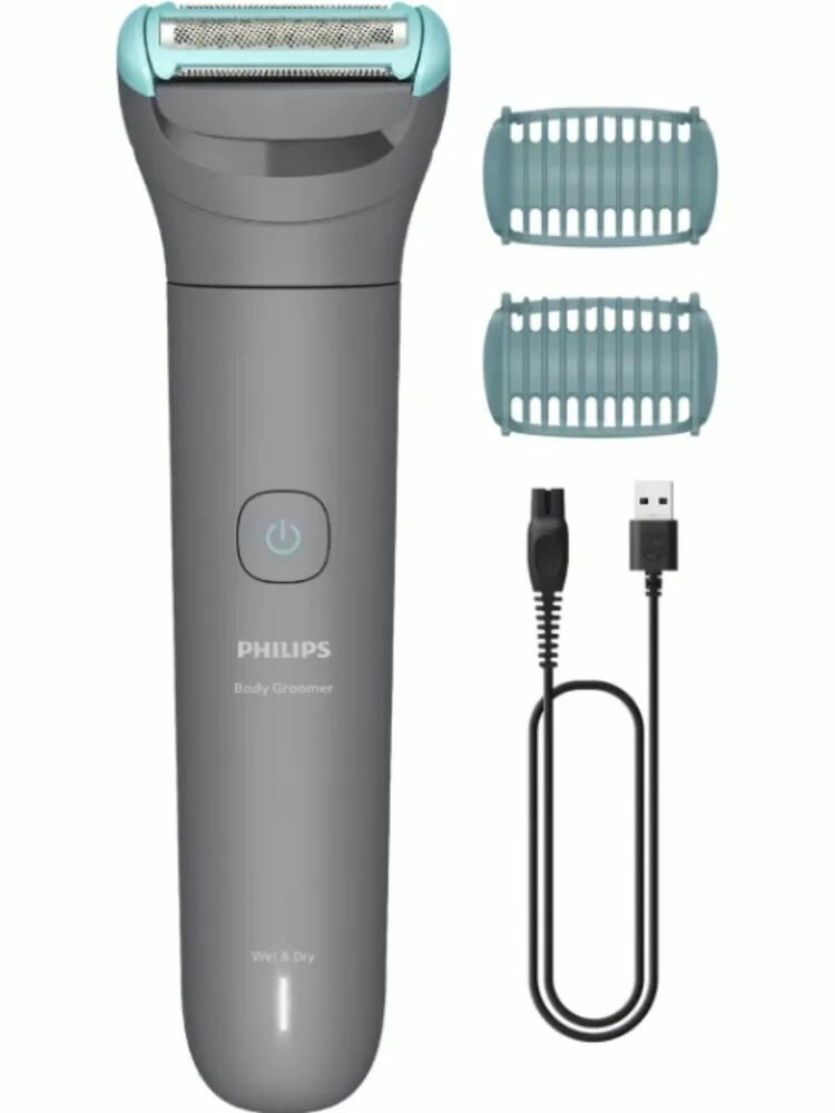 Триммер Philips Series 3000 BG3480/15, для тела, автономный, влагозащитный, 80 минут