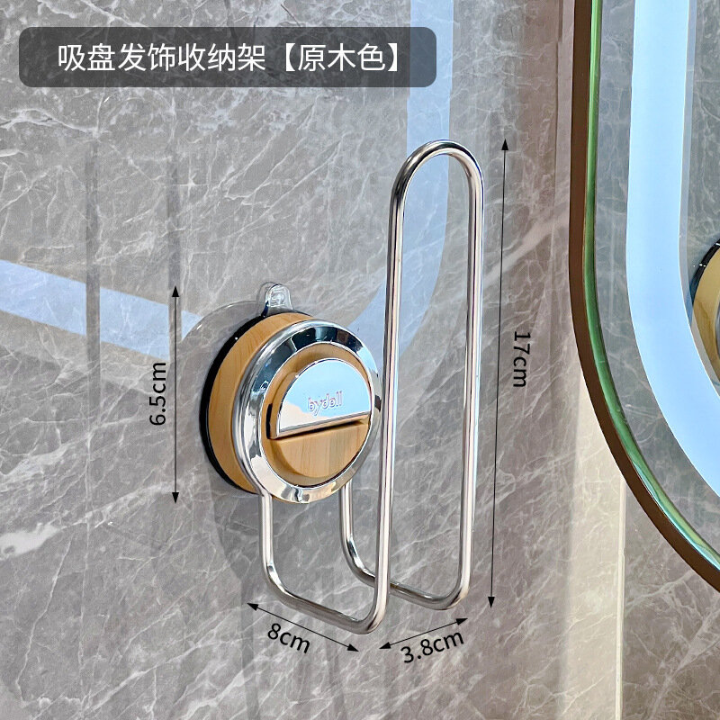 Крючок на присоске для резинок для волос, аксессуаров для волос, украшений, резинок, повязок на голову, шнурков для волос, заколок для волос, настенного хранения.