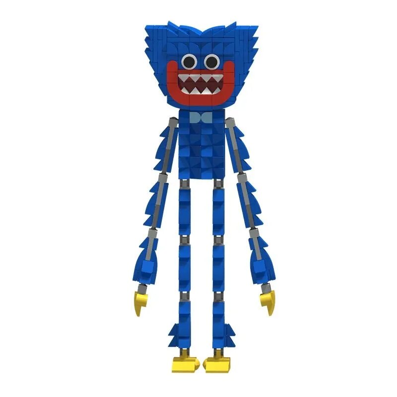 Конструктор пластиковый Huggy Wuggy Poppy Playtime, 301 деталь, 25 см, для мальчиков и девочек — фото 1