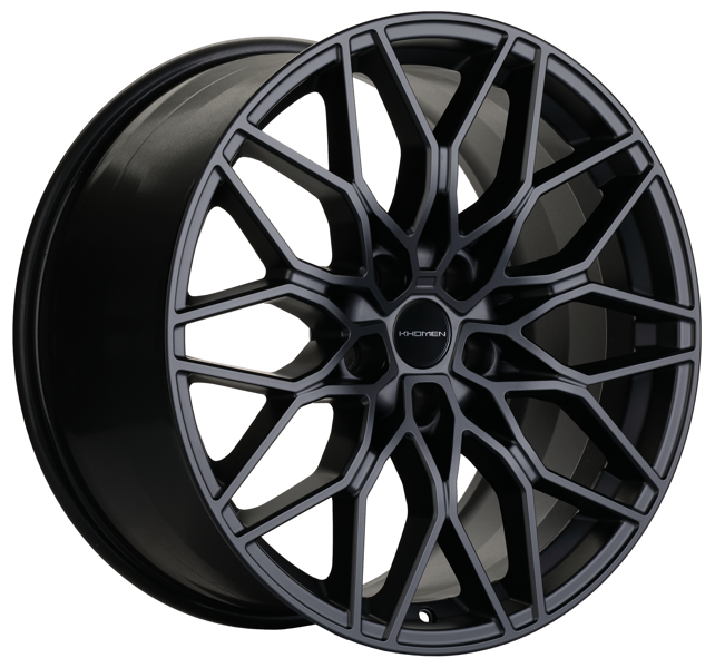Литой диск Khomen 1902 8,5x19 5*114,3 Et:30 Dia:67,1 black