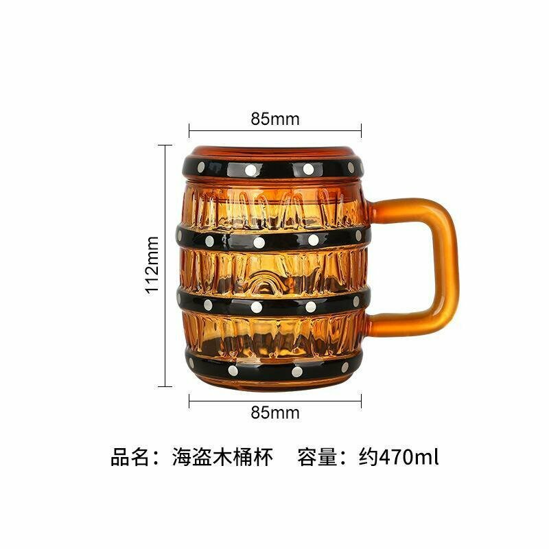 Миншангдэ: цельная деревянная бочкообразная кружка, стеклянная кружка с крышкой, кружка для воды, подарочная стеклянная кружка, пивная кружка, винная кружка.