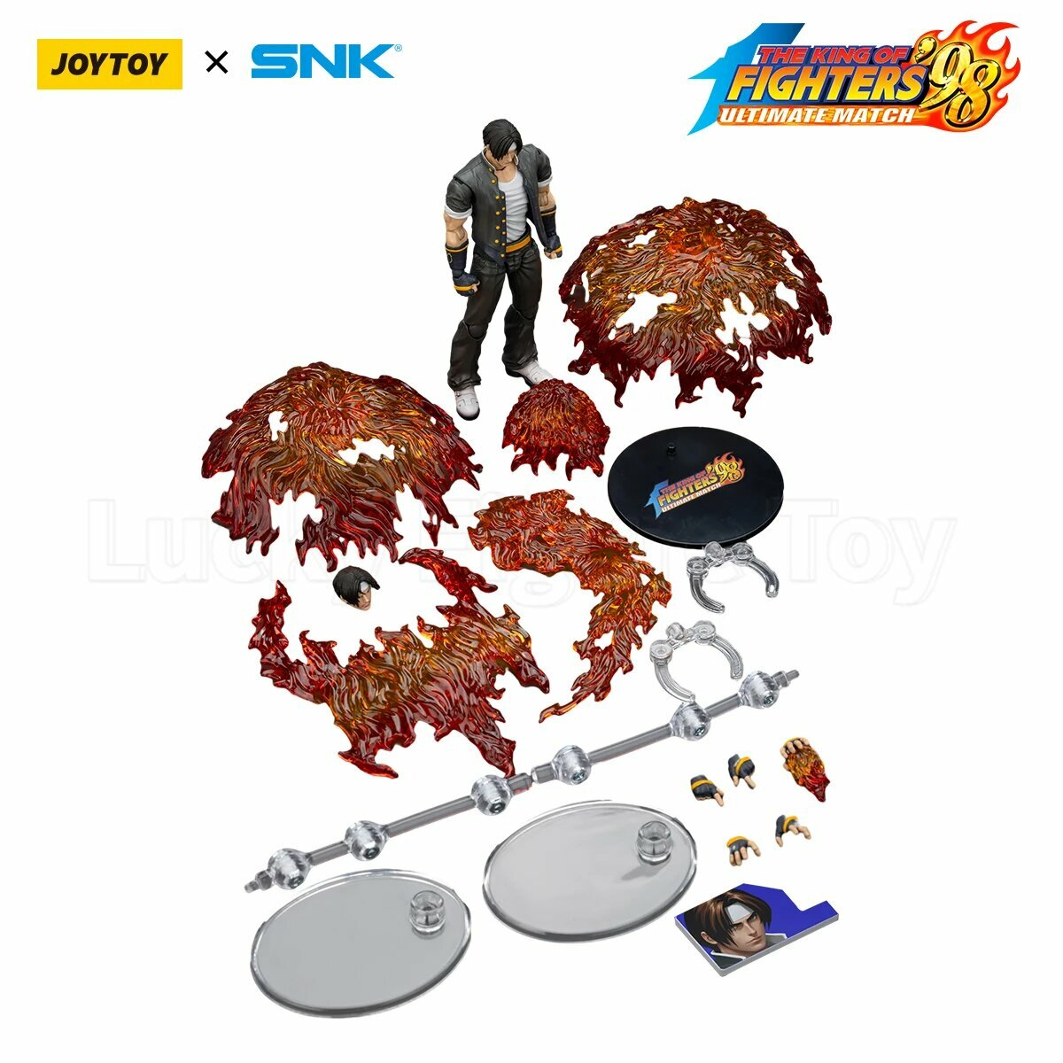 Фигурка JOYTOY SNK KOF 98UM Hero Team Kyo Kusanagi, масштаб 1/18, модель игрушки