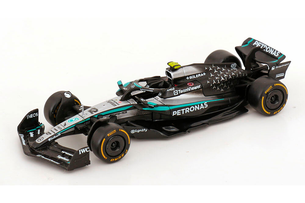 Модель коллекционная BBURAGO Mercedes-amg F1 W16 #12 "mercedes-amg petronas F1 team" antonelli 2025
