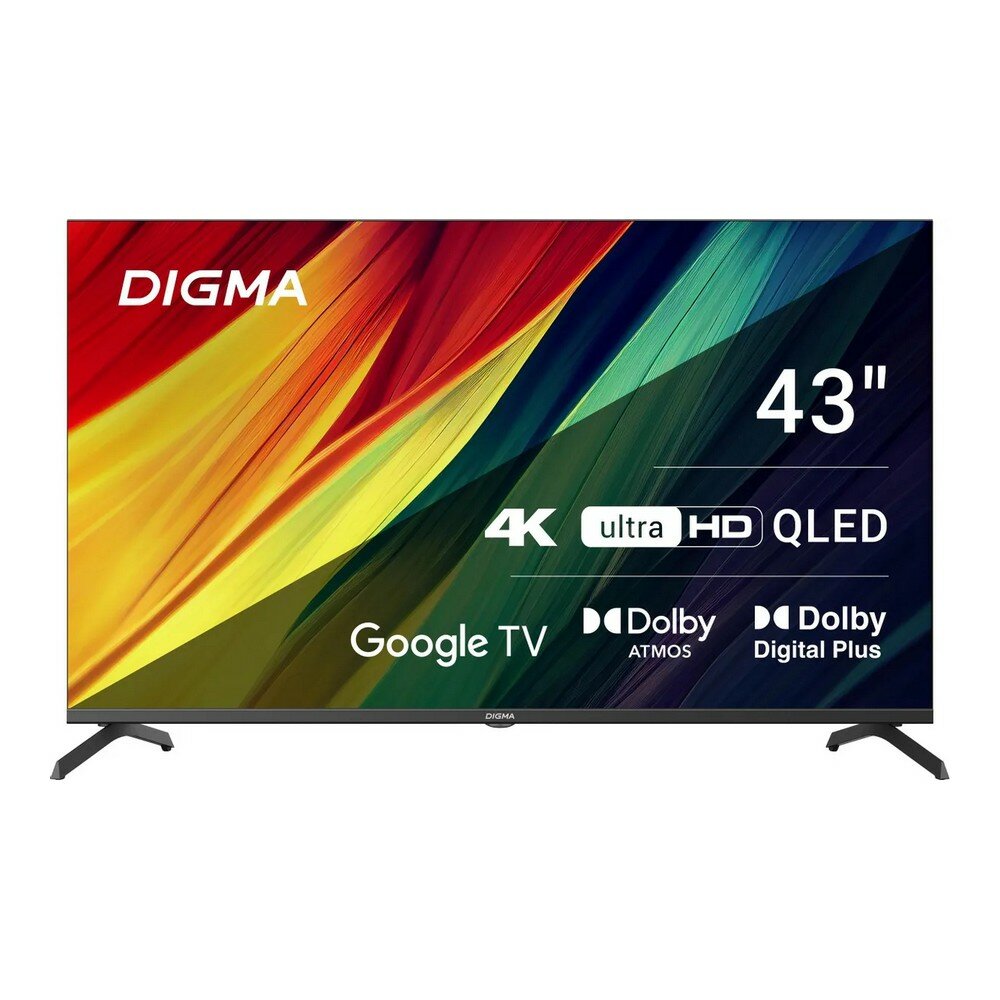 43" Телевизор Digma DM-LED43UQB31 Black