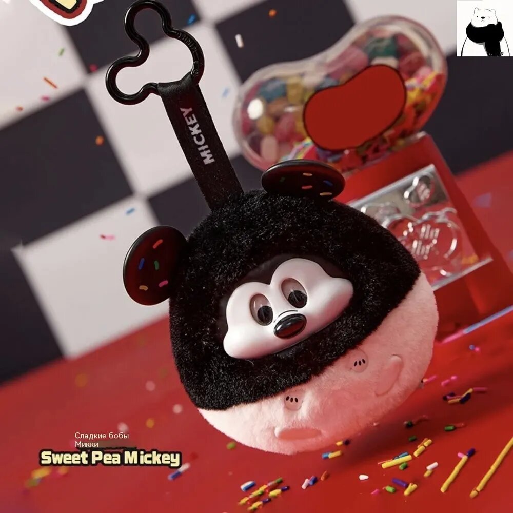 Фигурка в коробке Зверополис Disney лабубу-MINISO, Sweet Pea Mickey 1 pcs