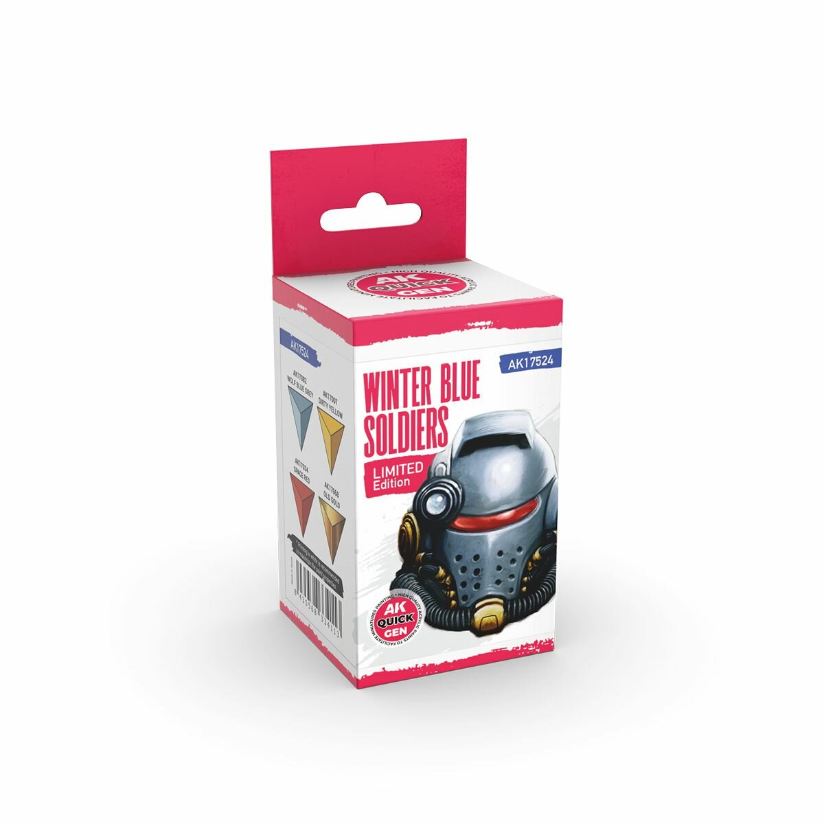 Набор акриловых красок AK Interactive - QUICK GEN Set - Winter Blue Soldiers