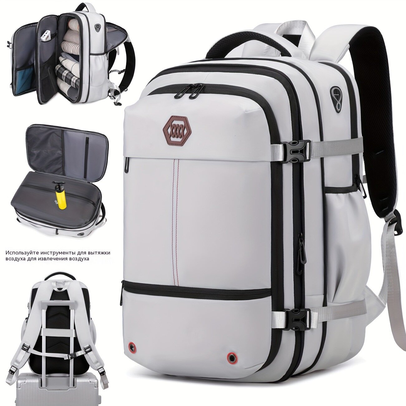 Рюкзак мужской, женский, черный, спортивный, городской, школьный, для тренировок и ноутбука, ткань