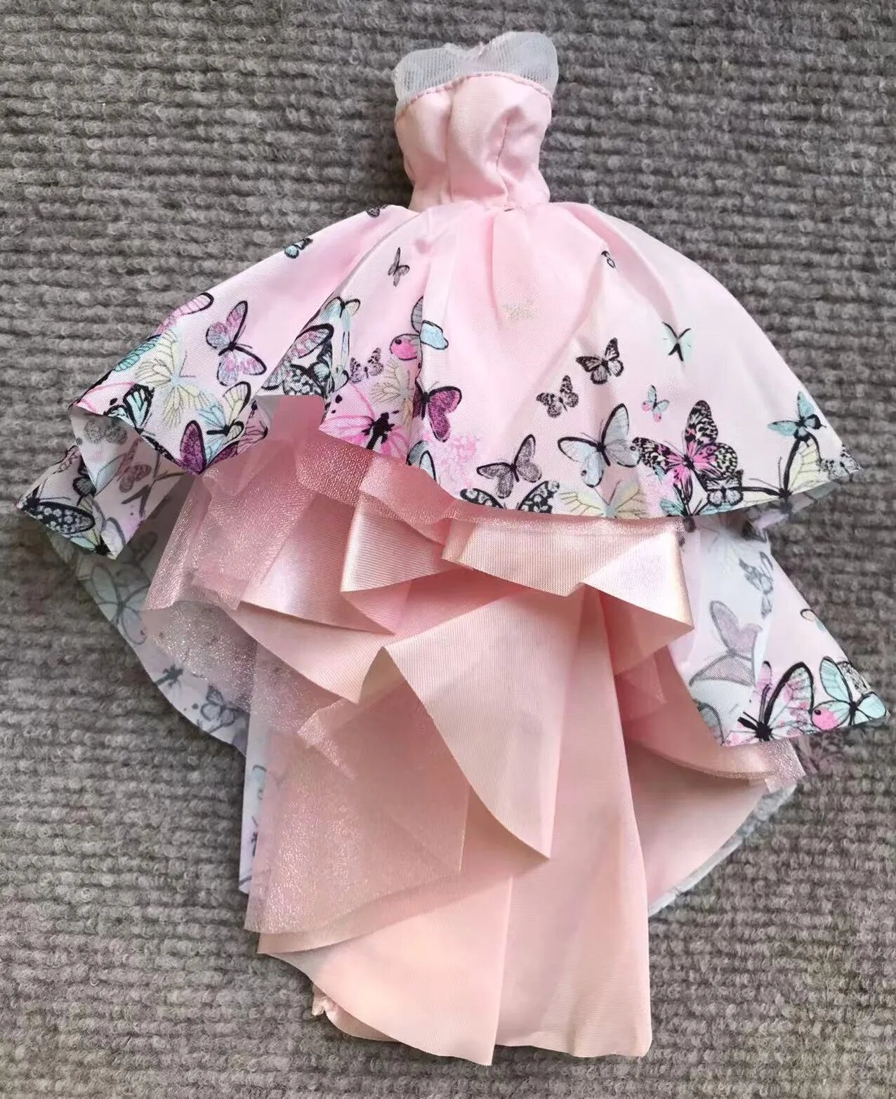Наряд для куклы Blythe и Licca 1/6 - Пальто Sweetpie и юбка из фатина Розовый, NO.31