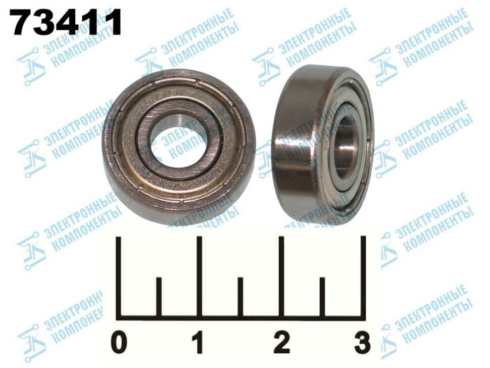 Подшипник 7*19*6 80017/607ZZ закрытый (010166(E))