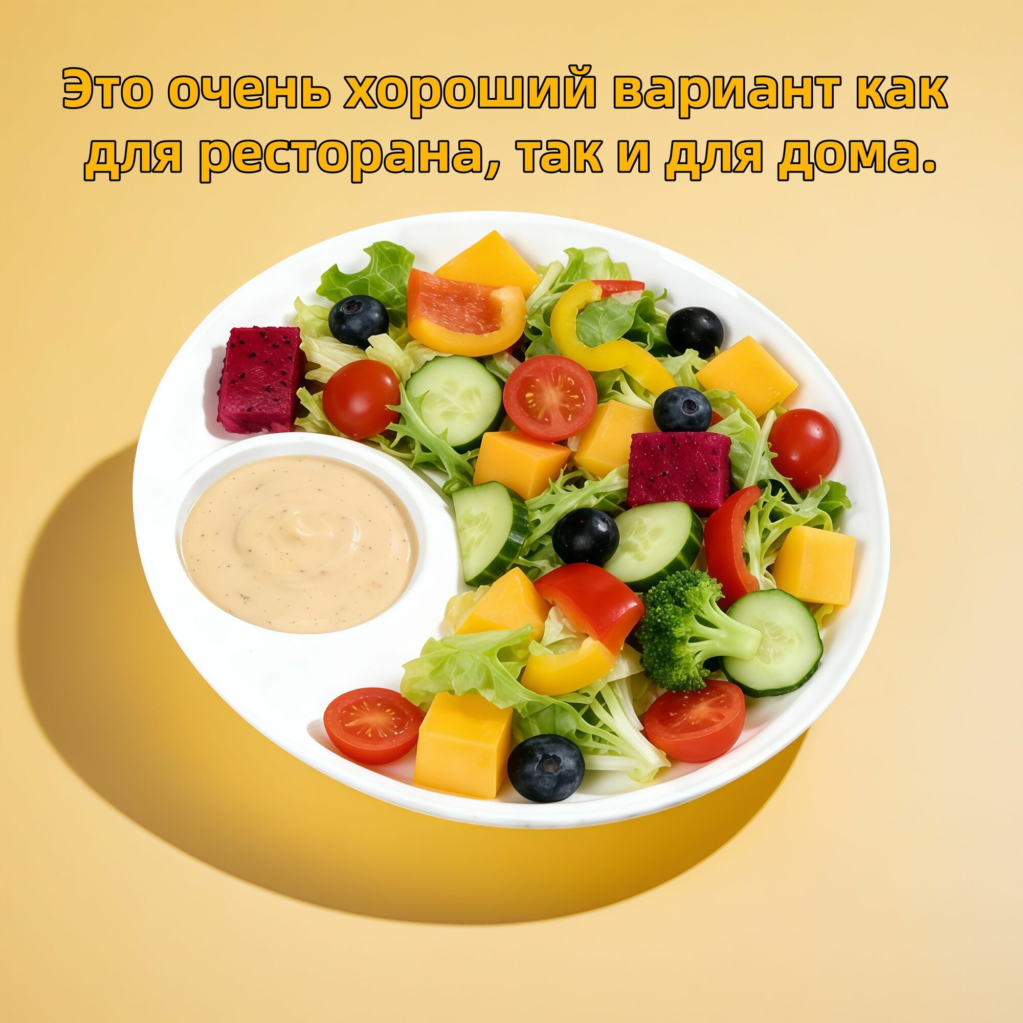 Тарелка с соусником — фото 1