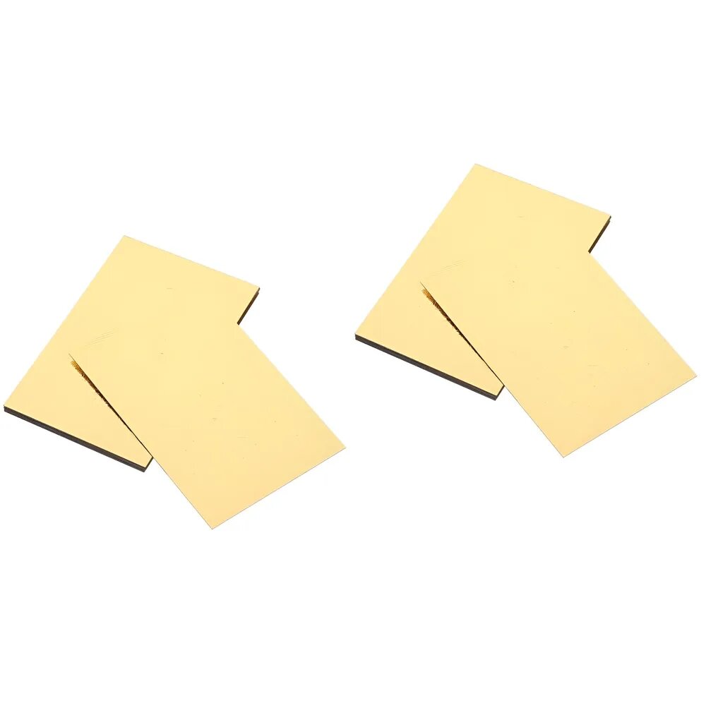 Набор из 20 золотых смоляных карт-талисманов богатства и удачи для домашнего использования