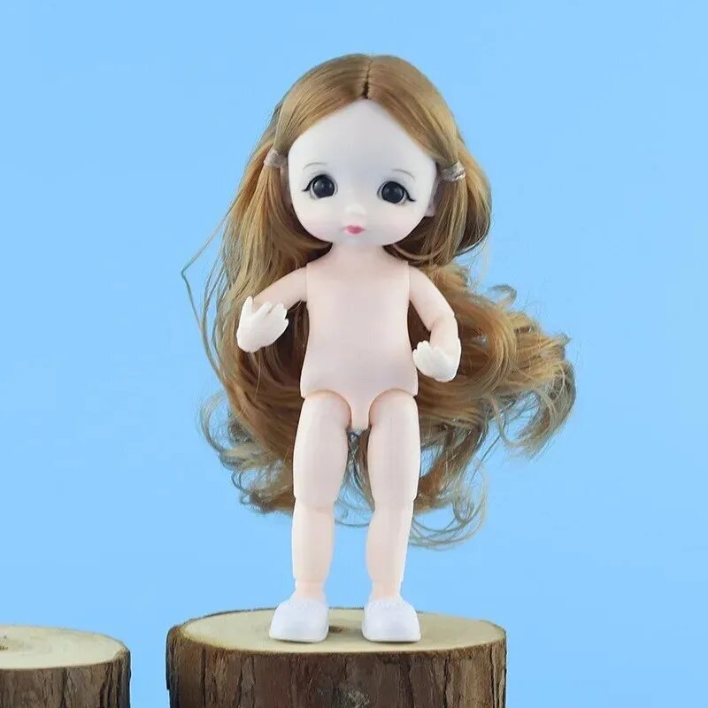 Кукла Aitoyya BJD 16 см, бежевый, Gold C