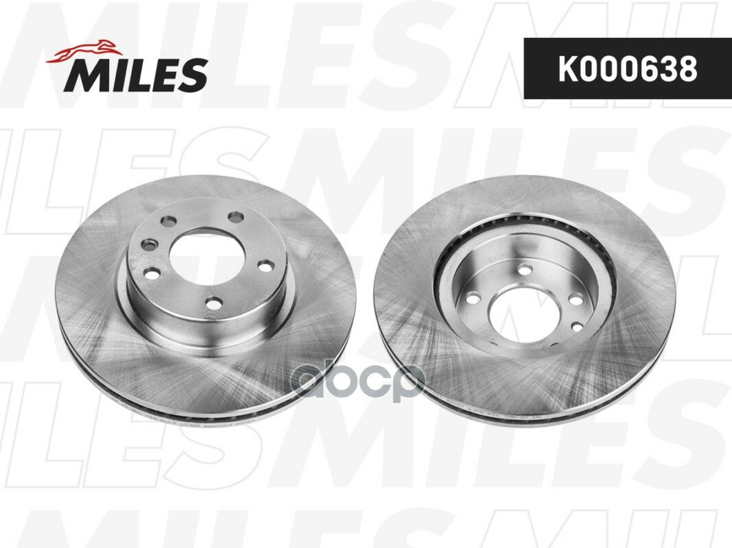 Диск тормозной OPEL OMEGA B 2.0 94-00 перед. (D=286mm) Miles арт. K000638