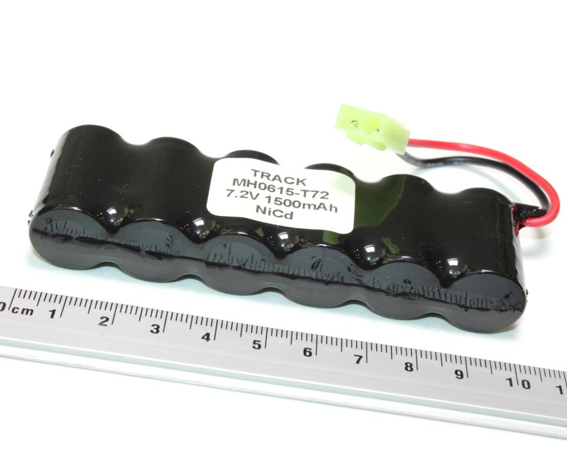 Аккумулятор TRACK MH0615-T72 (разъем Tamiya Mini, 6*2/3А) 7,2 V, 1500 mAh, NIMH (для детских игрушек)