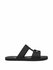 Сандалии Christian Louboutin Hardware-detailed sandals, размер 43, black/black