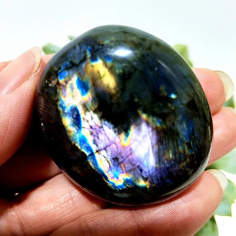 Лабрадорит EBET Фиолетовый Темно-синий, A26 48g