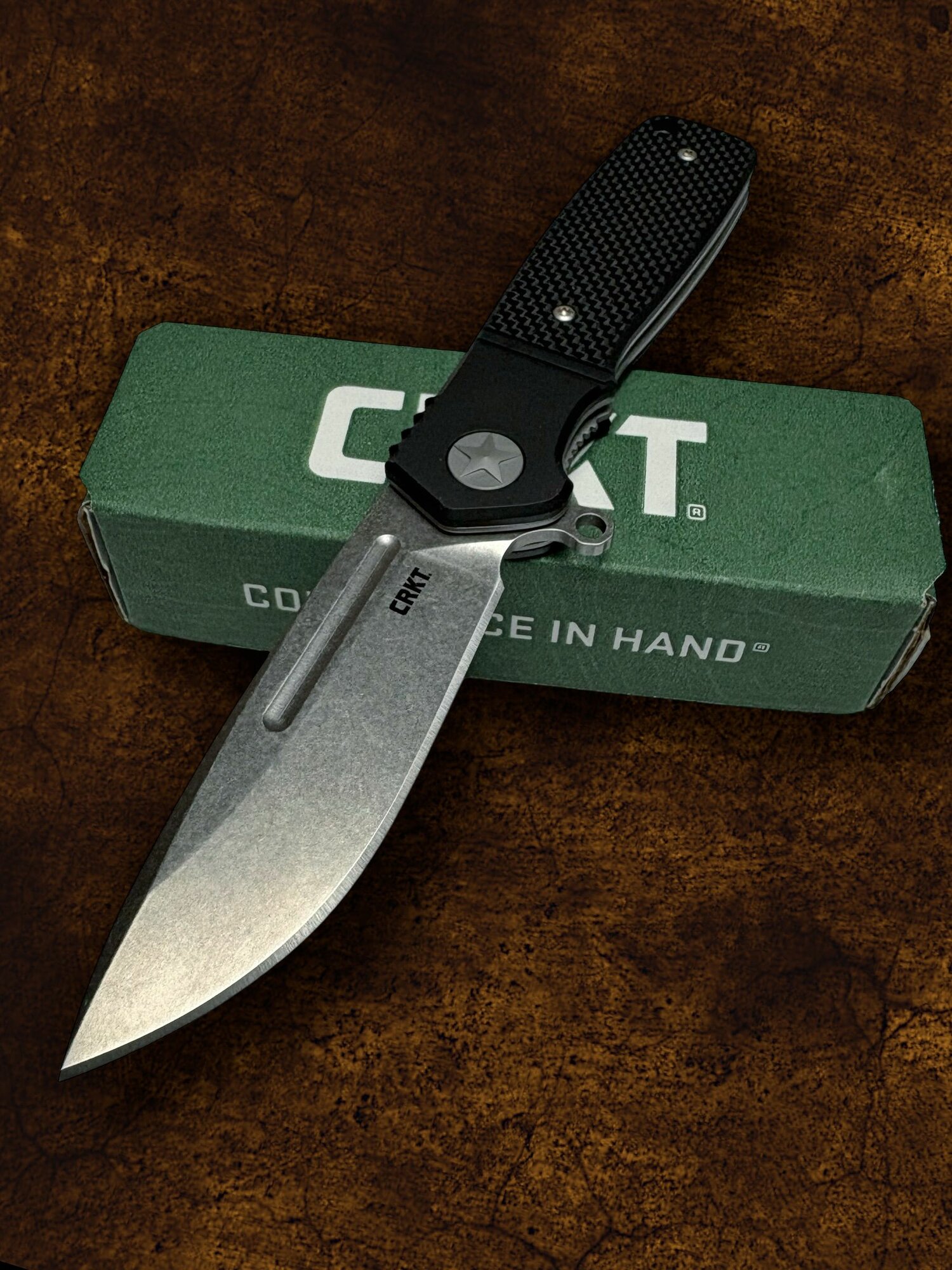 Складной нож Homefront Compact S35VN Black, K246KXP