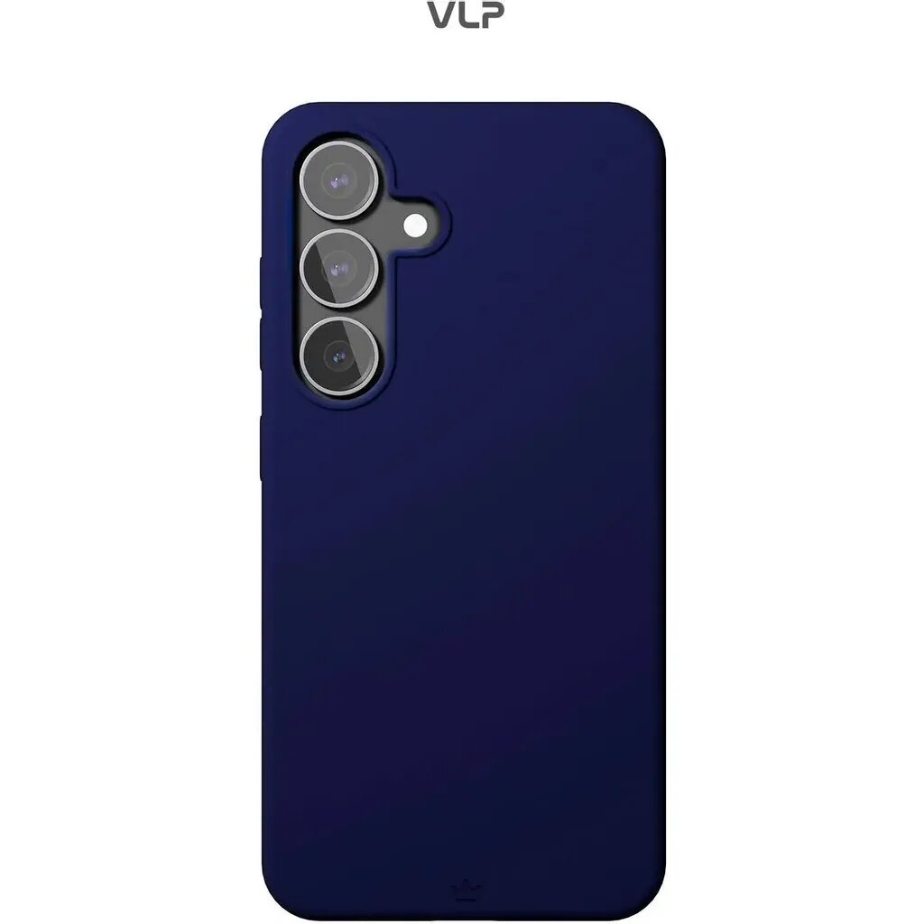 Чехол (клип-кейс) VLP Aster Case, для Samsung Galaxy S25, противоударный, синий