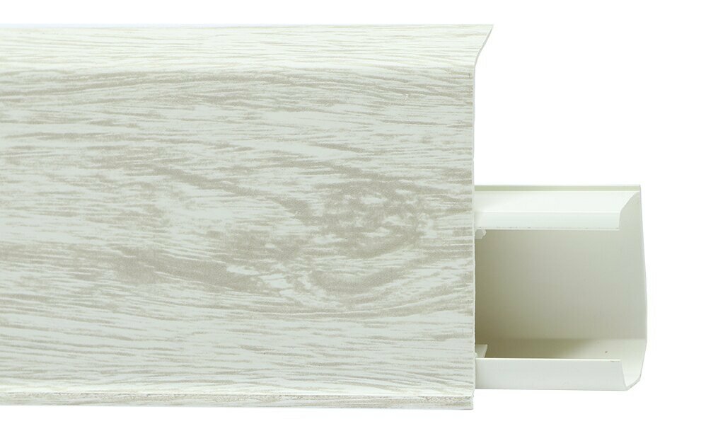 Плинтус пластиковый Winart Tera 72 мм Дуб Атлантик 705, 1 шт.