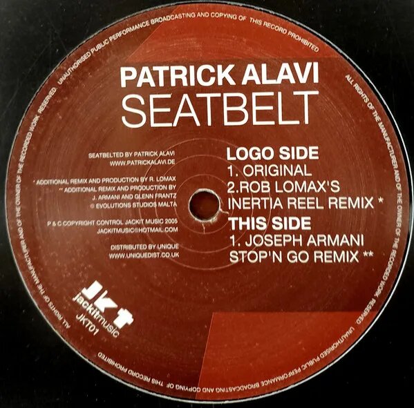 Patrick Alavi - Seatbelt EX-