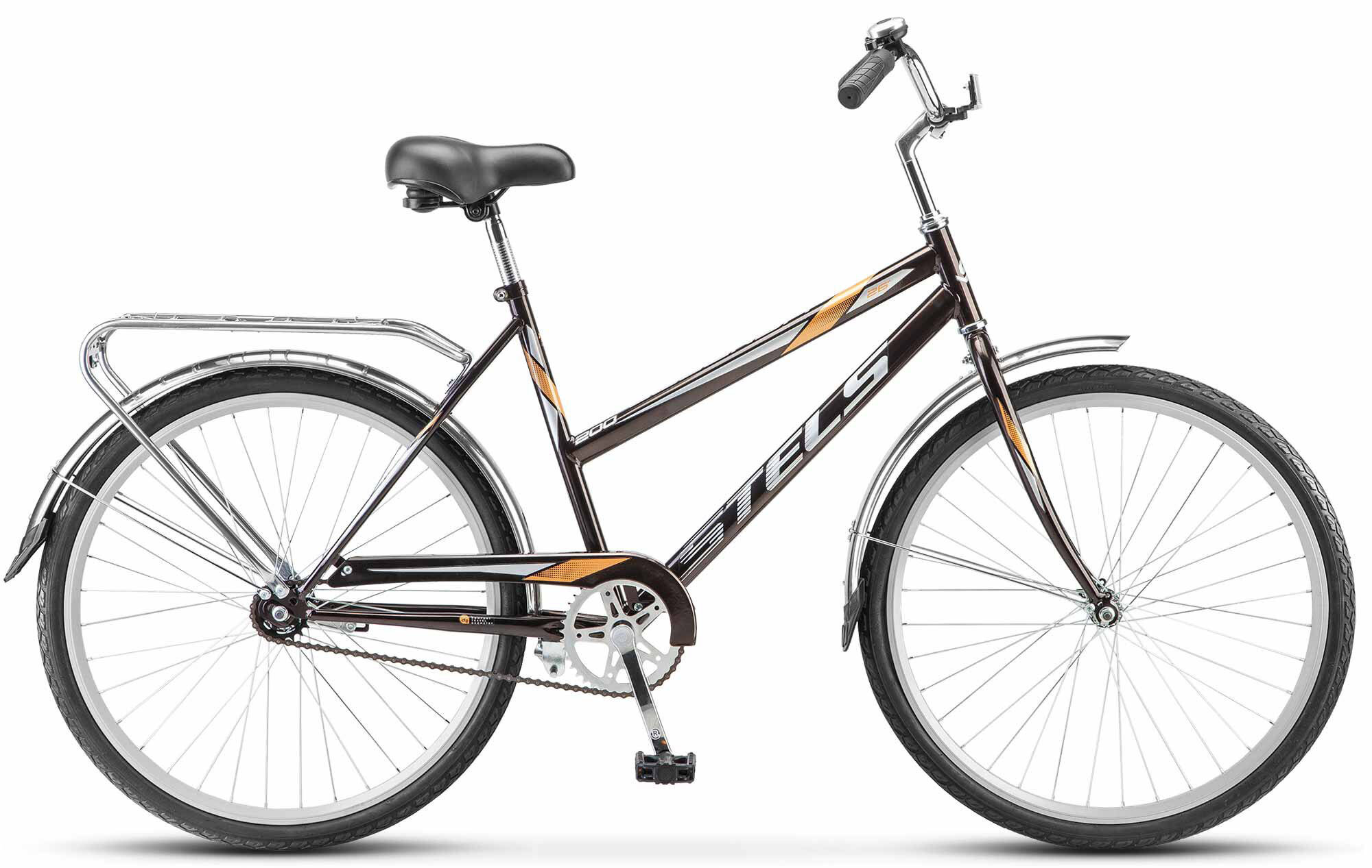 Женский велосипед Stels Legenda 200 Z010 (2025) 19" Коричневый (165-175 см)