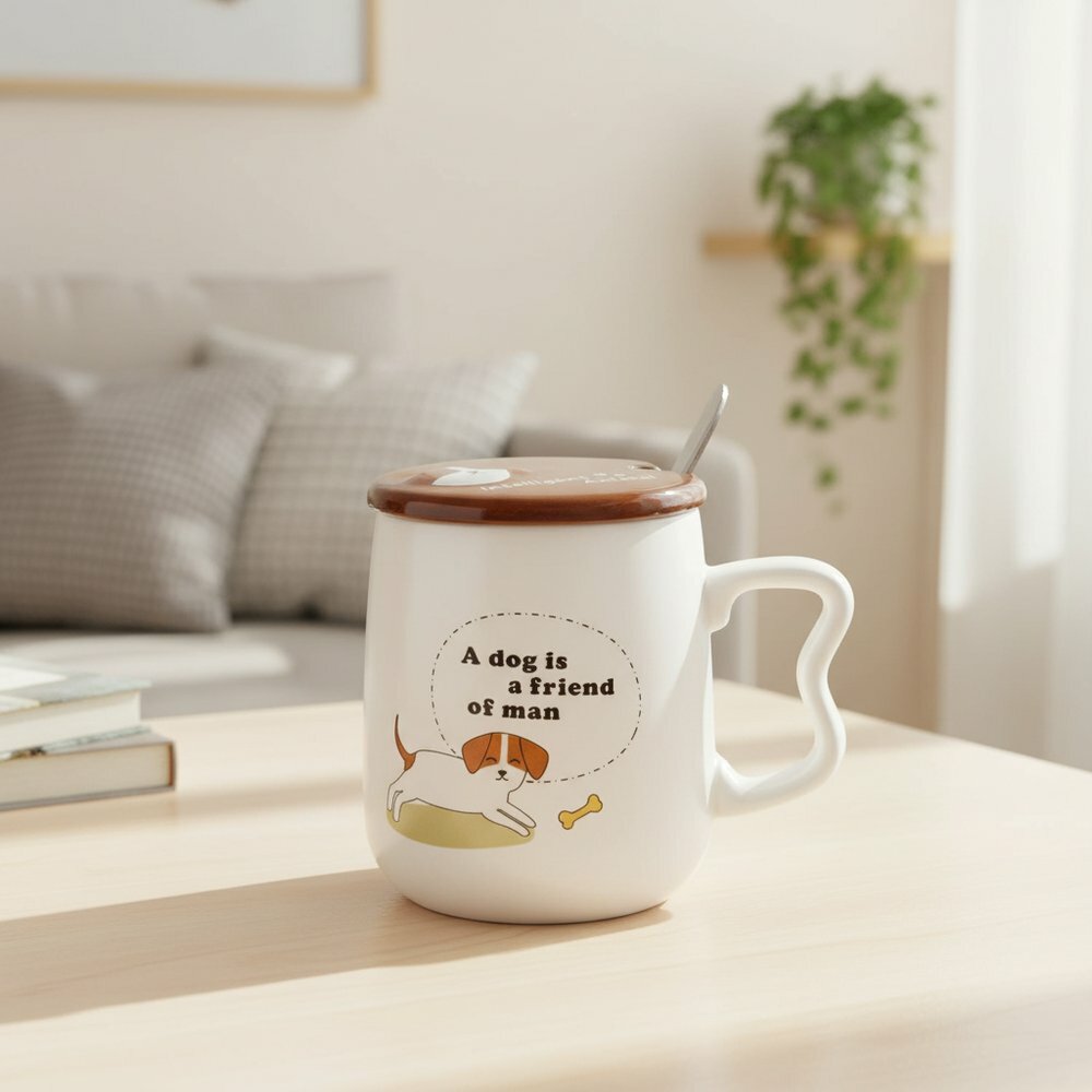 Кружка Собака - друг человека MUG-107/3 Art East Россия Керамика