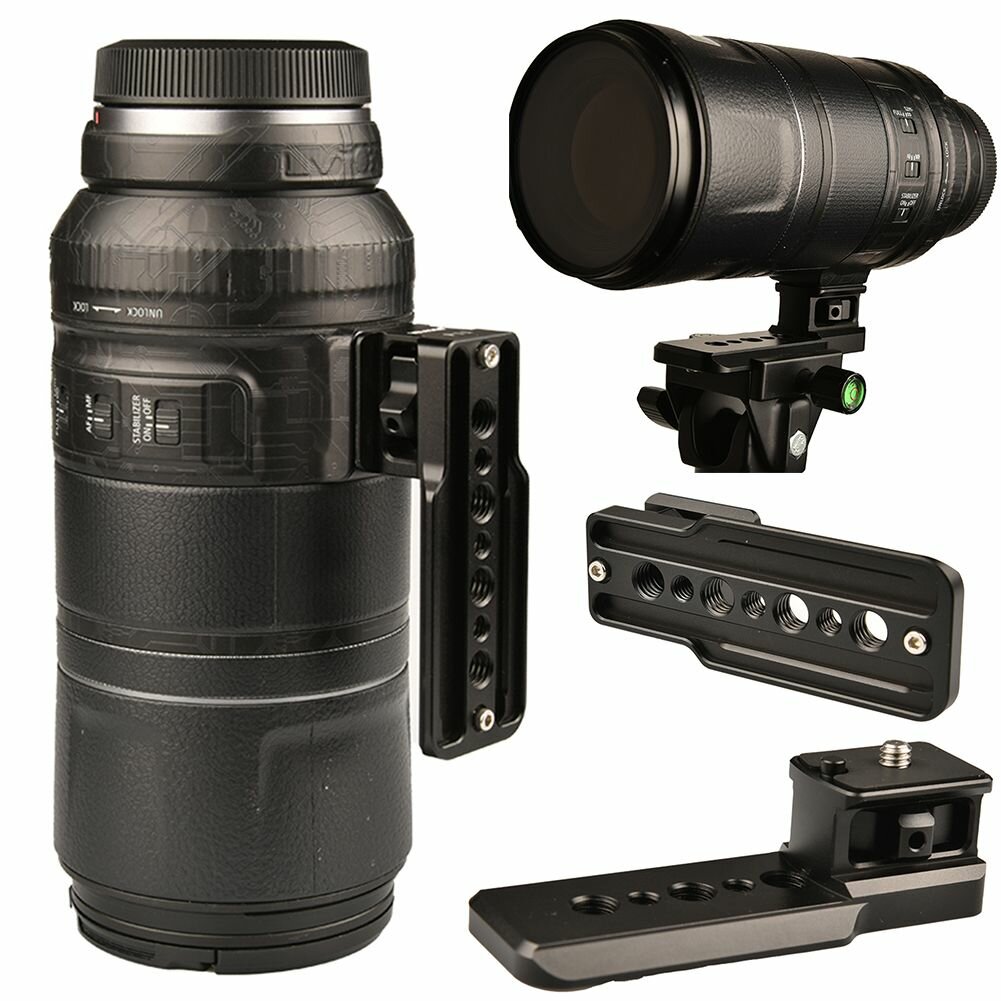 Крепёжная пластина для объектива Canon RF 600 мм и 800 мм F11 IS STM с аркой Arca-Swiss 39 мм