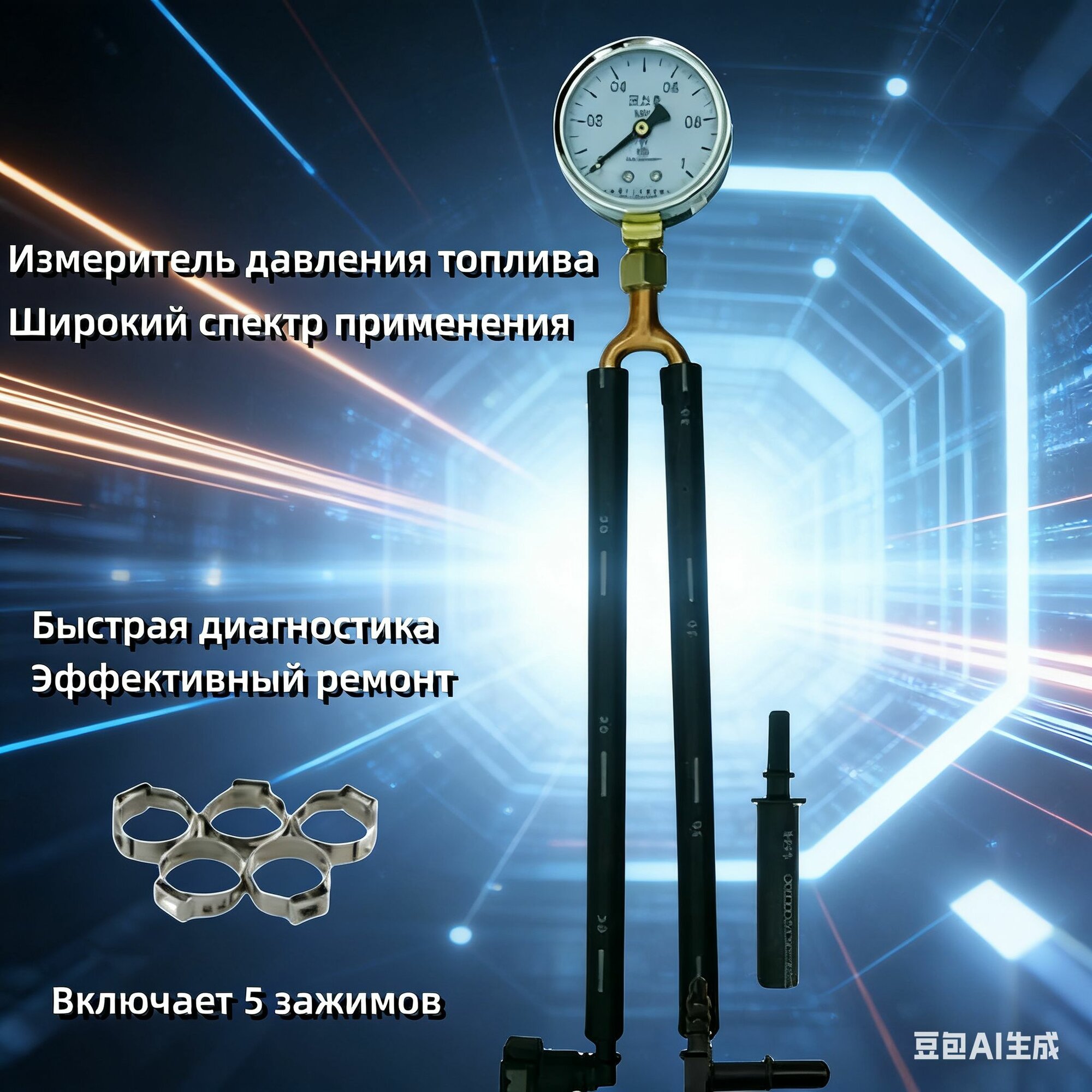 Измеритель давления топлива